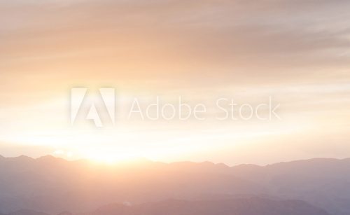 Photo wallpaper: The awakening sun landscape | Demural®